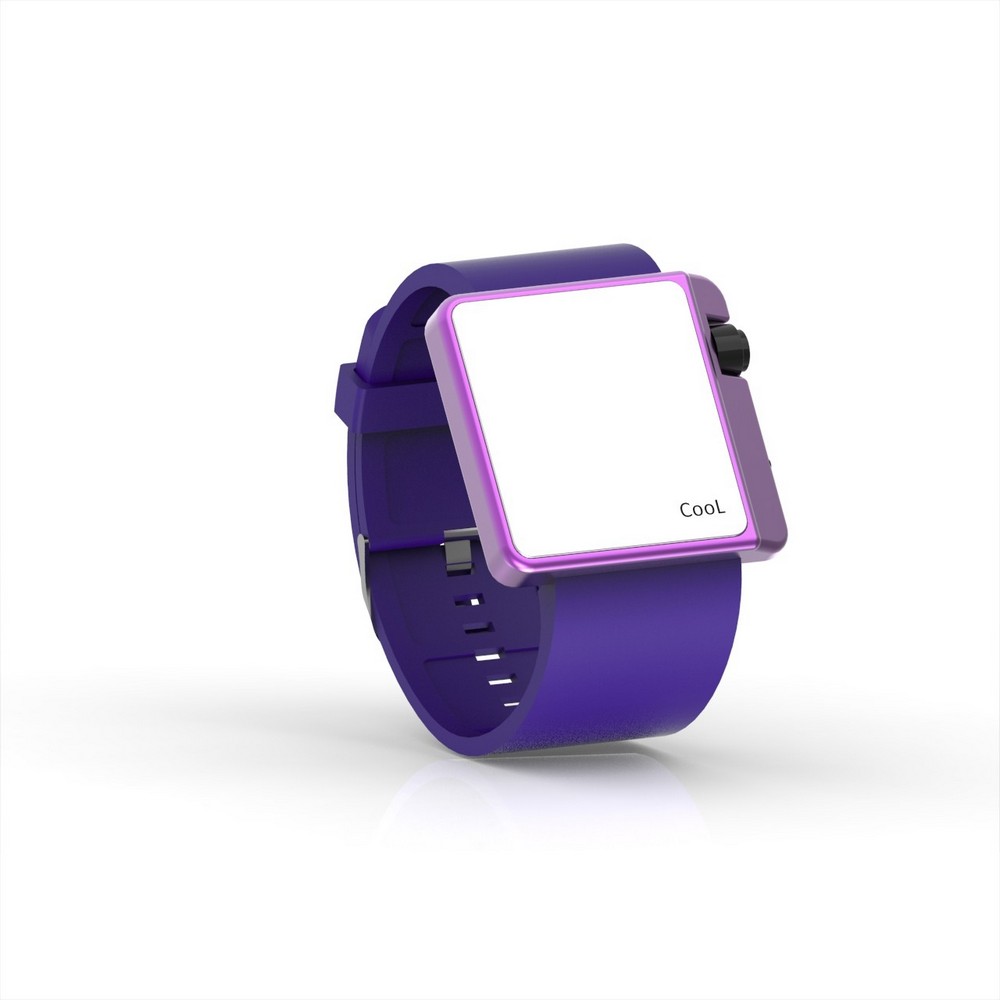 Cool Watch Saat - Mor Edition - Mor Kayış Unisex Saat, Tasarım Saat ...